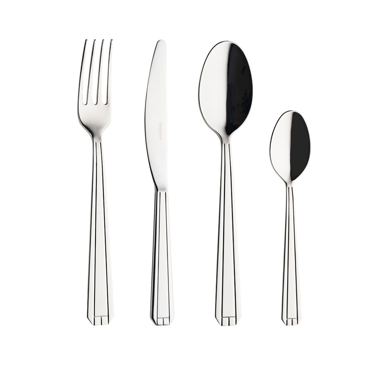 NORMANDY MIRROR FINISH Cutlery set for 24 place settings – DEGRENNE