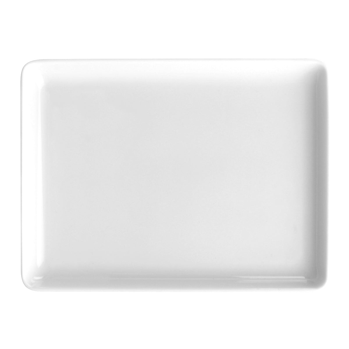 BOREAL WHITE 2°CHOICE Small rectangular plate 16x12cm – DEGRENNE